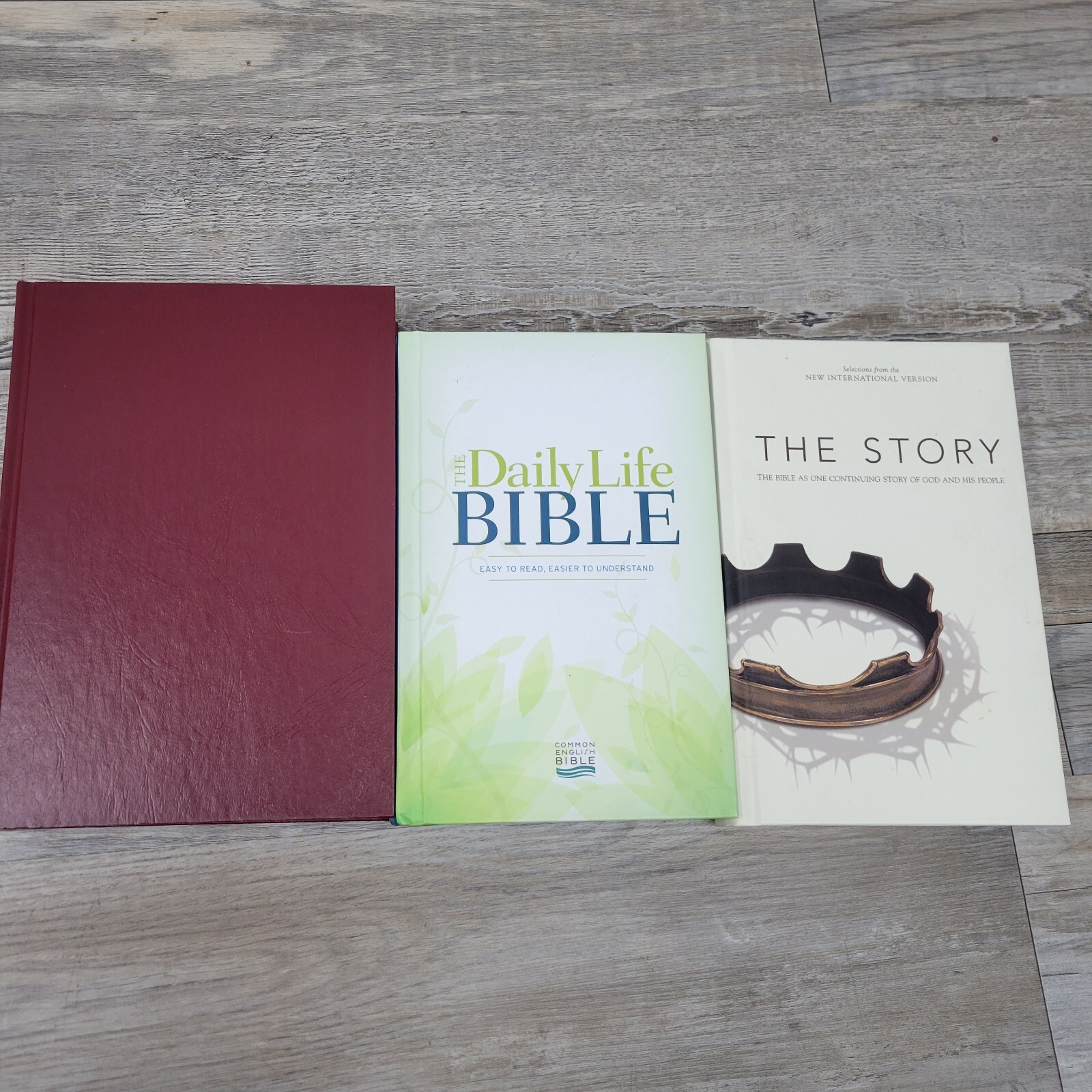 3 Lot TouchPoint Bible Guideposts NLT Hardcover The Story Daliy Life ...
