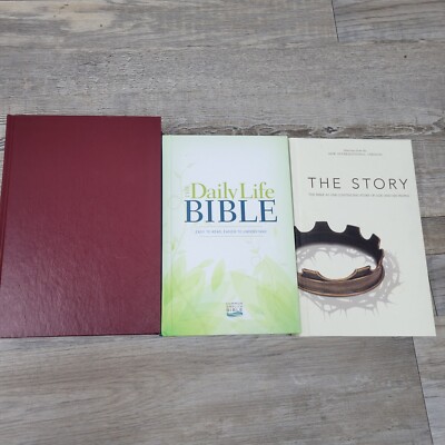 3 Lot TouchPoint Bible Guideposts NLT Hardcover The Story Daliy Life 9780842333054| eBay