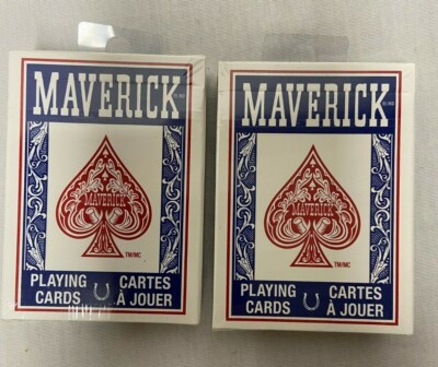 2 Decks Maverick Playing Cards | eBay