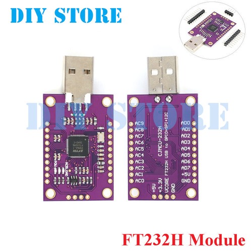 CJMCU FT232H USB to JTAG UART FIFO SPI I2C IIC Multifunction Serial ...