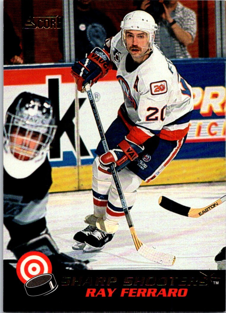 1992-93 Score Canadian RAY FERRARO #3 Islanders Sharp Shooters | eBay