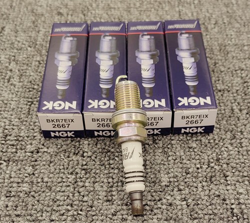 4PCS NGK 2667 Iridium IX Spark Plugs BKR7EIX for Audi BMW Honda Civic ...