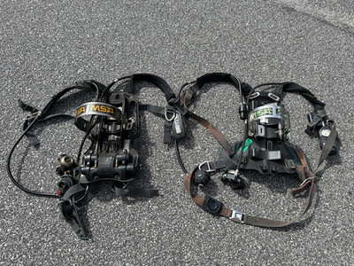Pair of MSA Firehawk M7 Harnesses SCBA Air Packs - Fast Free Shipping ...