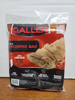 Allen Field Dressing Bag Fits Large Deer Reusable/Washable New A102306 ...