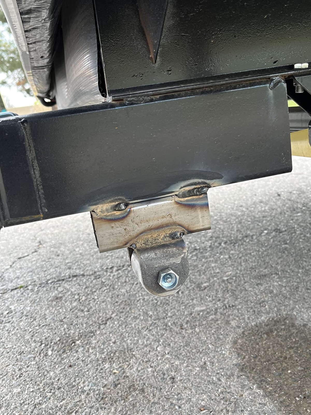 Pair Trailer Drag Wheel Rollers RV Travel Trailer Tail Rolling Driveway ...
