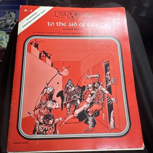 TSR RPGA TO THE AID OF FLAX 1982 | eBay
