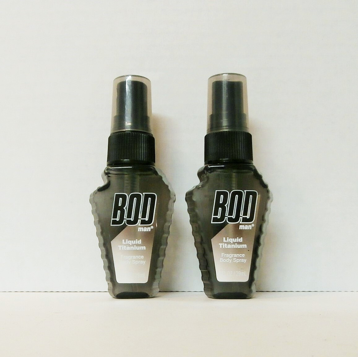 BOD man Liquid Titanium Fragrance body spray 1oz 2 Pocket Size Bottles ...