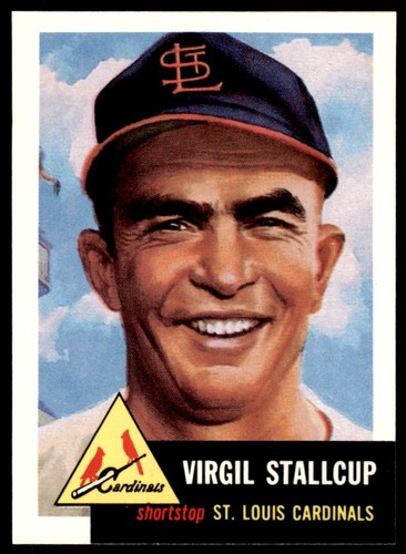 1991 Topps Archives 1953 Virgil Stallcup . St. Louis Cardinals #180 | eBay