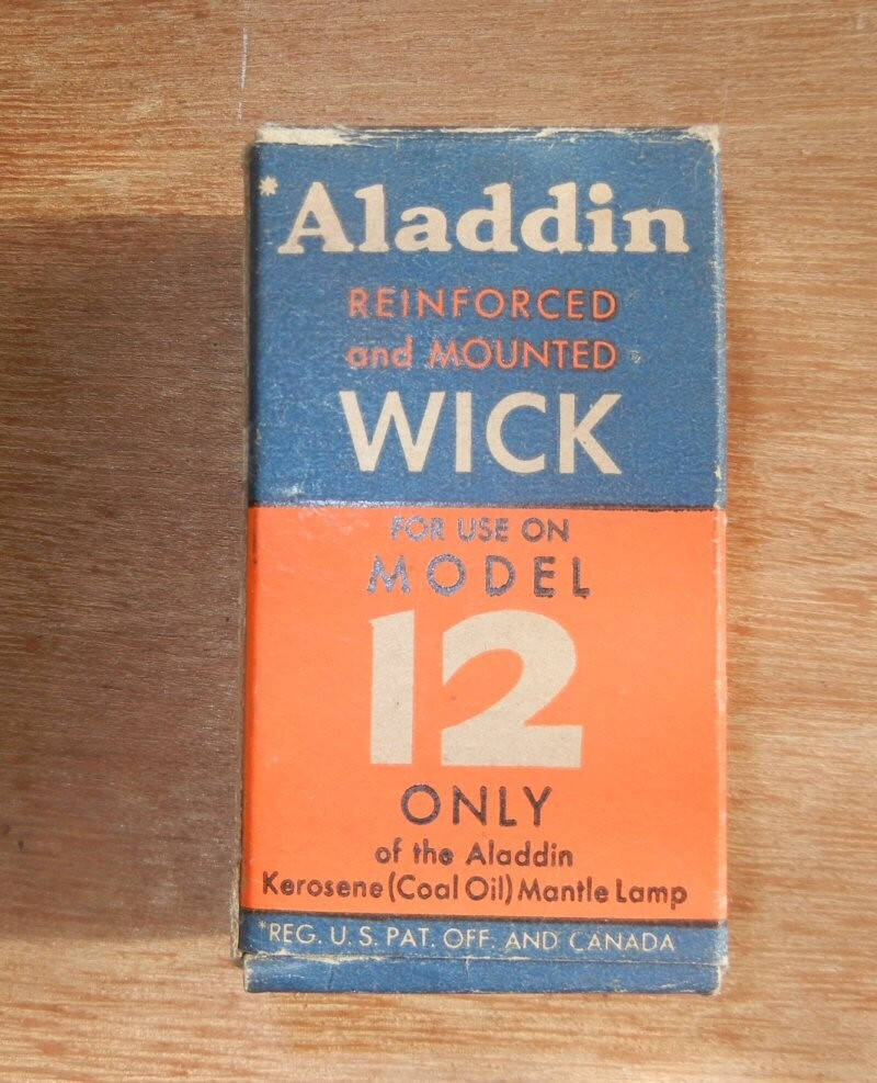 ALADDIN WICK REINFORCED & MOUNTED for USE ON MODEL 12 ONLY ALADDIN ...