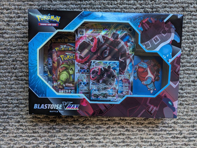 Sealed Pokemon Blastoise VMax Battle Box | eBay