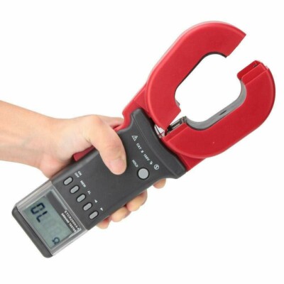 Clamp Ground Resistance Tester Earth Loop Resistance Meter 0.01-200Ω | eBay