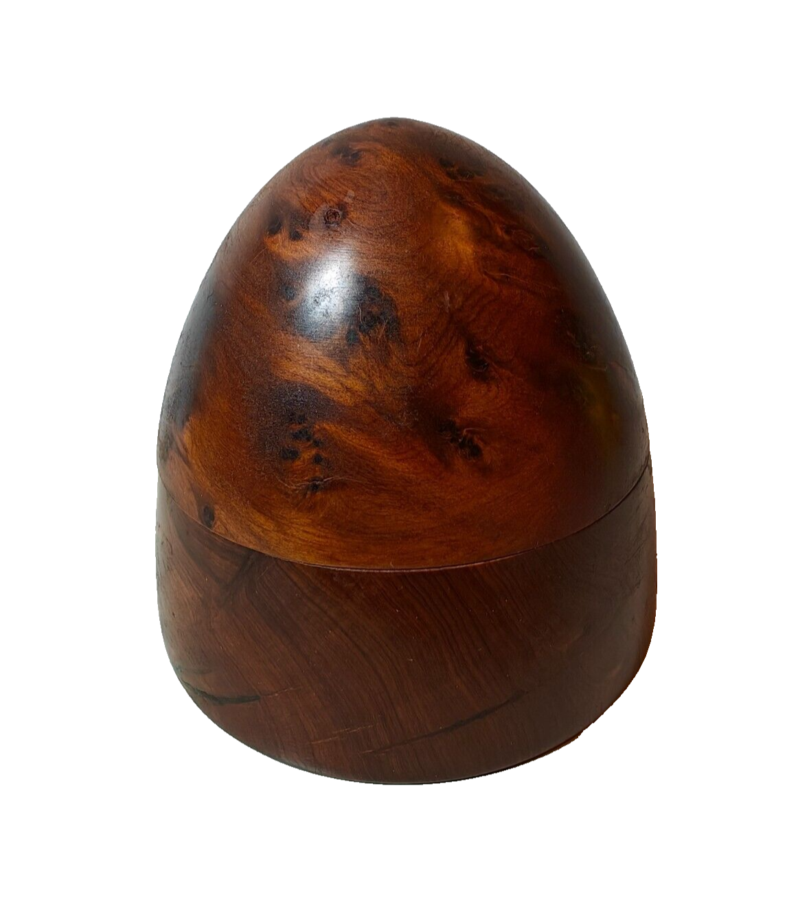 Glossy Handmade Wooden Domed Hidden Trinket Box Made In Kenya | eBay