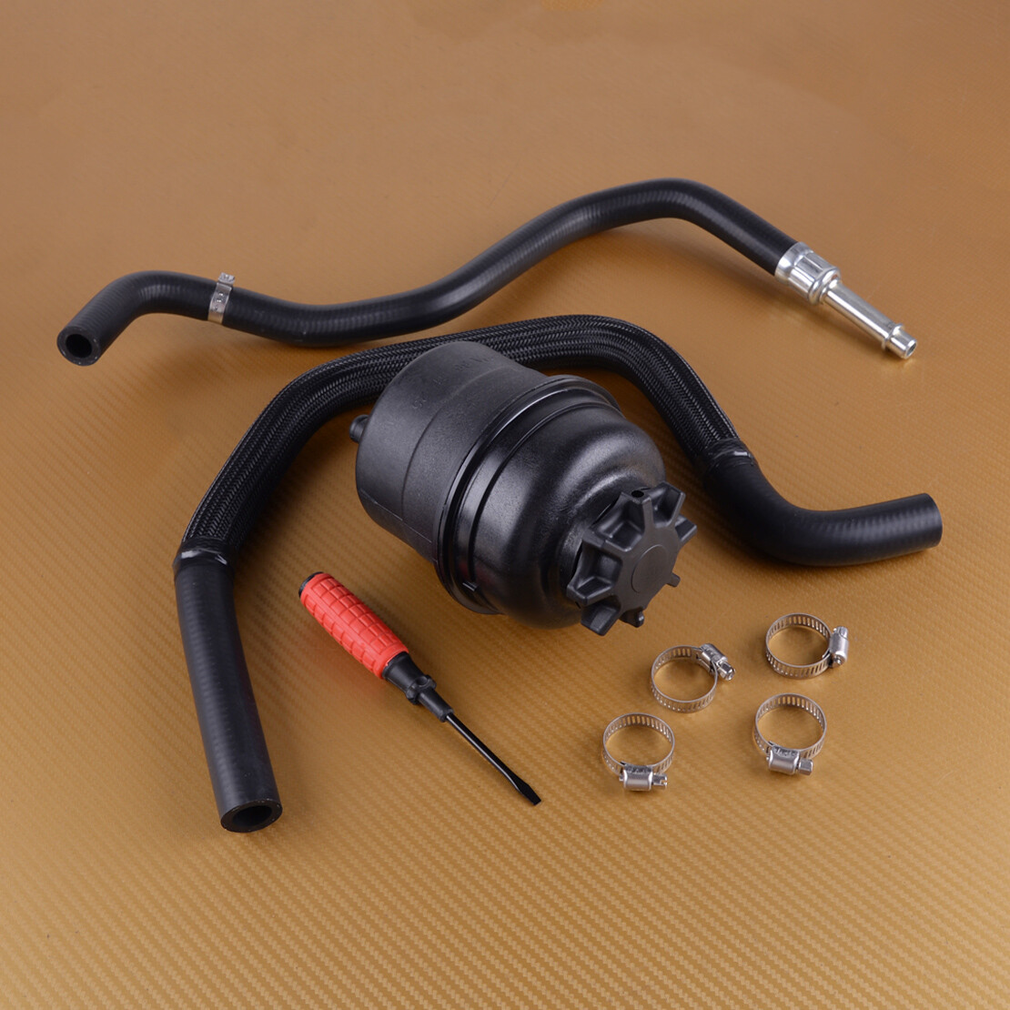 8x/Kit Power Steering Reservoir & Hose Fit For BMW 5 7Series M52 M54 ...
