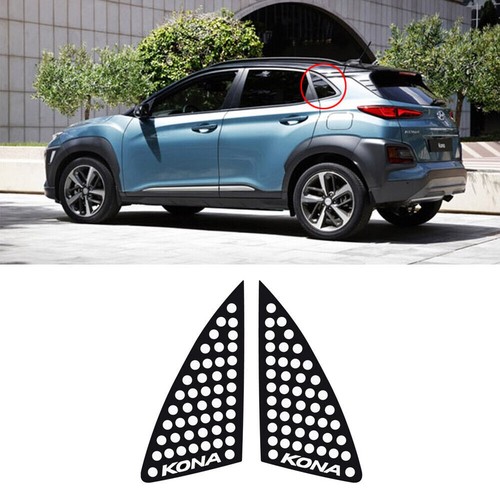 Rear Window C Pillar Panel Plate 2p (Fits : 2018 2022 Hyundai Kona & EV ...