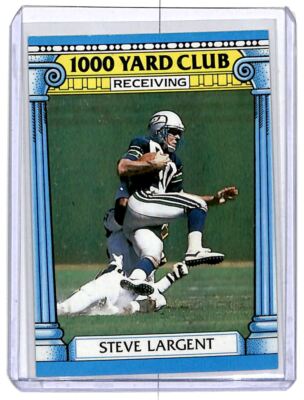 1987 Topps Steve Largent Seattle Seahawks #18 | eBay