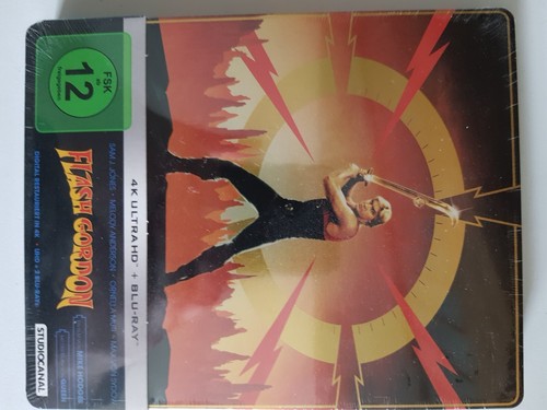 Flash Gordon - Steelbook (4K Ultra HD + Blu-Ray) (Sam Jones) NEU | eBay