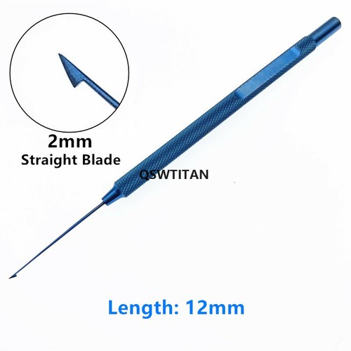 Titanium Straight Goniotomy Knife Ophthalmic Surgical Instruments | eBay