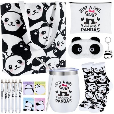 Panda Gifts for Women Gift Baskets for Panda Lovers Cute Animal Present ...