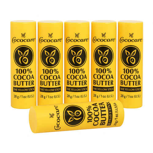 Cococare 100% Cocoa Butter The Yellow Stick 1oz Moisturizing Dry Skin ...