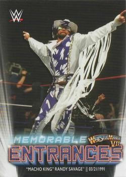 2021 Topps WWE Memorable Entrances #ME3 "Macho King" Randy Savage Card | eBay