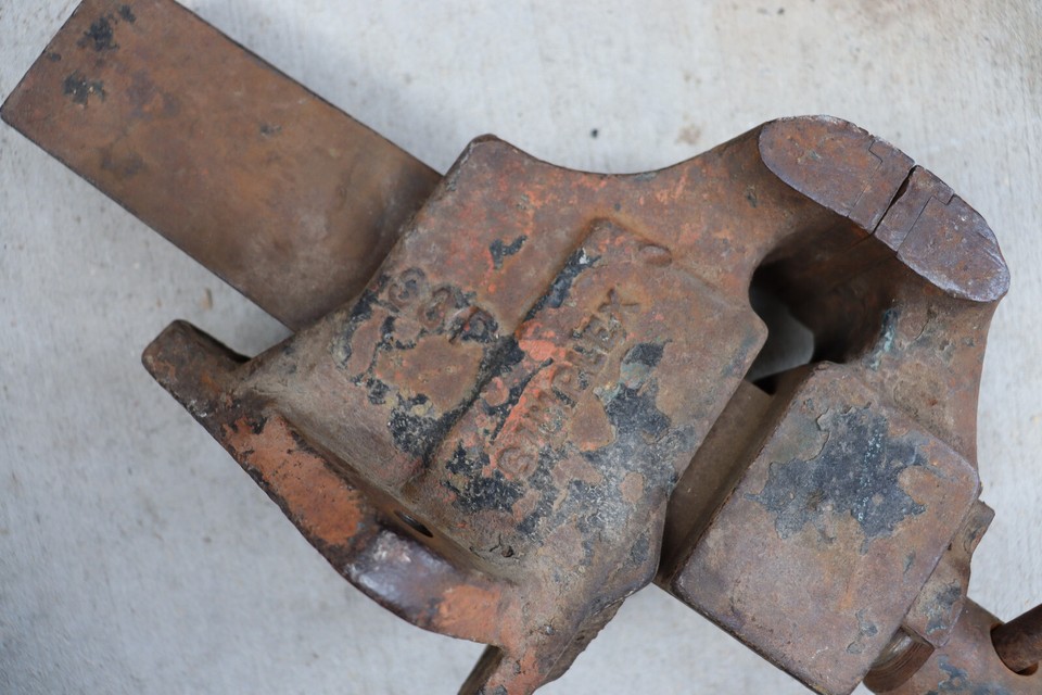 Vintage Desmond Stephan Simplex 33P Machinist Bench Vise 3 3/4" free ...