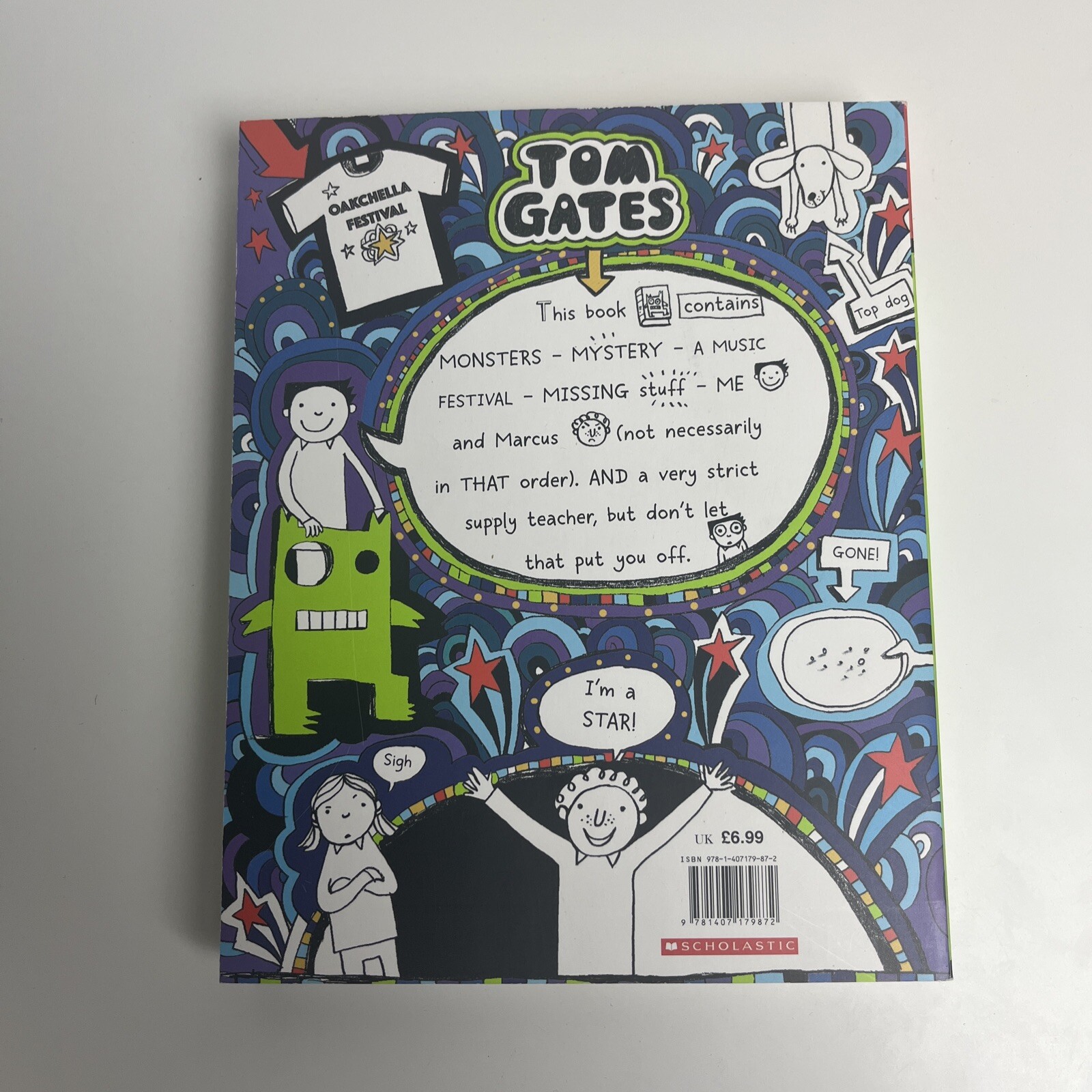 What Monster? (Tom Gates #15) (PB) by Liz Pichon (Paperback, 2019 ...