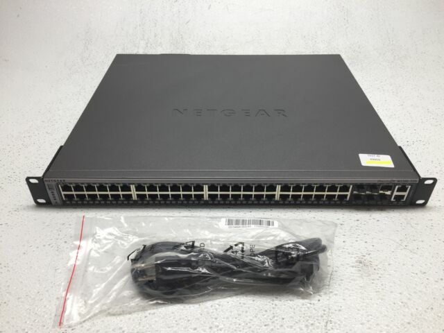 NETGEAR M5300-52g ProSafe 48 Ports Ge Layer 2 Switch 4x 10gbase-t SFP ...