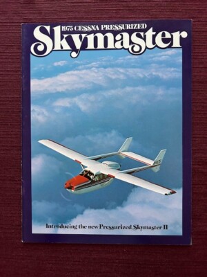 Cessna Pressurized Skymaster 1975 Brochure | eBay