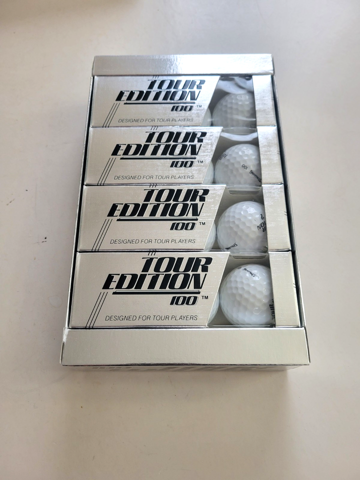 VINTAGE RARE Spalding Tour Edition 100 Golf Balls NIB NEW IN BOX Made ...
