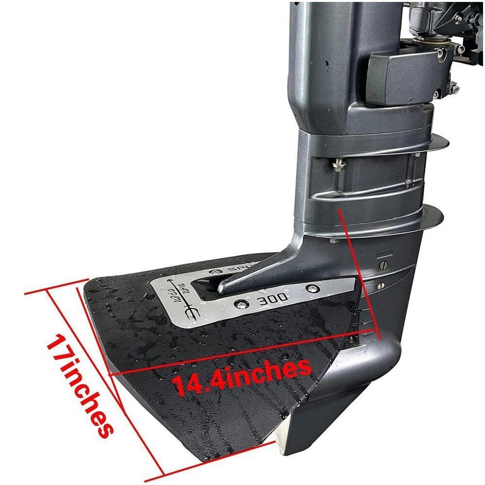 Hydrofoil Stabilizer Fin Kit for Outboard & Stern Drive Engines Motor ...