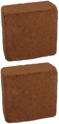 2 x 10 Litre Coco Coir Brick Block Organic Coconut Fibre Peat Free Soil Compost | eBay UK