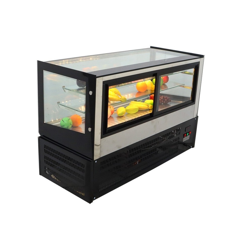 Countertop Display Cabinet 3 Layers Showcase 220V Opened Back Door ...