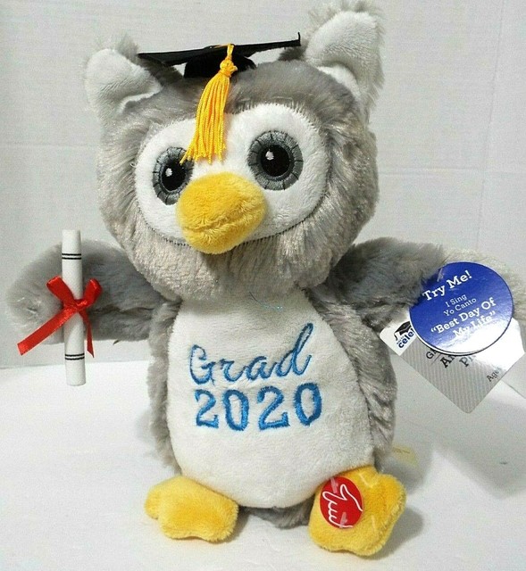 Dan Dee Graduation Animated Plush Owl Sings Best Day of My Life (z) for ...