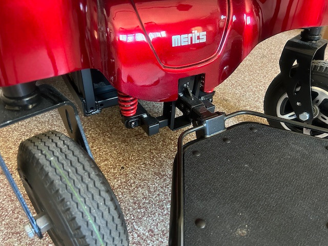 Merits Atlantis Heavy Duty Power Wheel Chair, 600 lb, extra wide seat ...