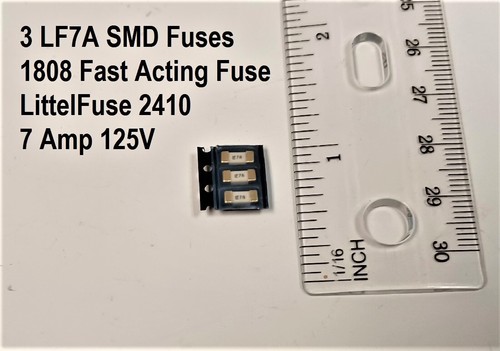 3pcs LF 7A LittelFuse 1808 SMD Fuse 2410 Fast Acting Fuse New, Free USA ...