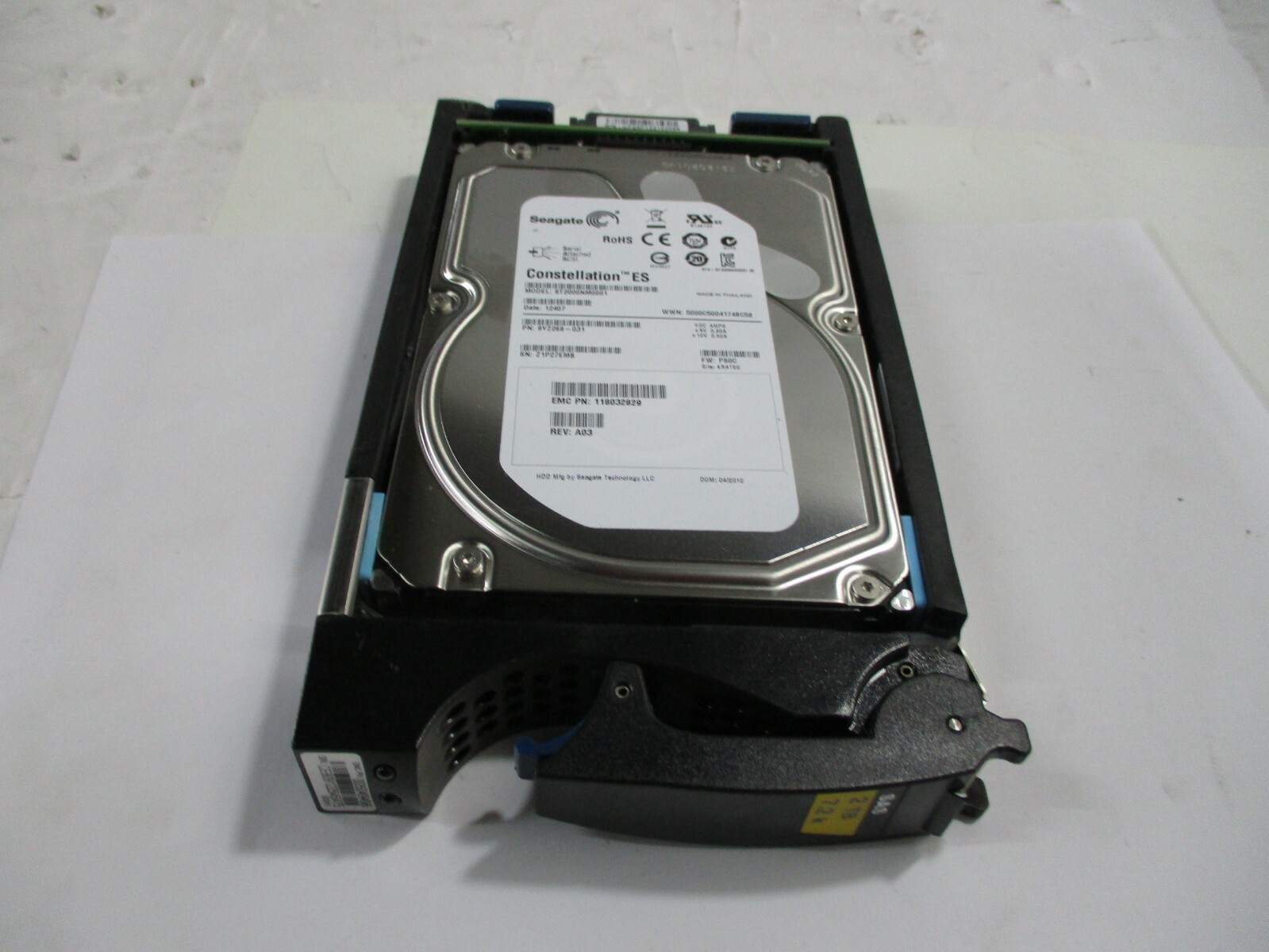 EMC 005049496 2TB SAS 7.2K HDD 118032829 ST2000NM0001 9YZ268-031 FW ...