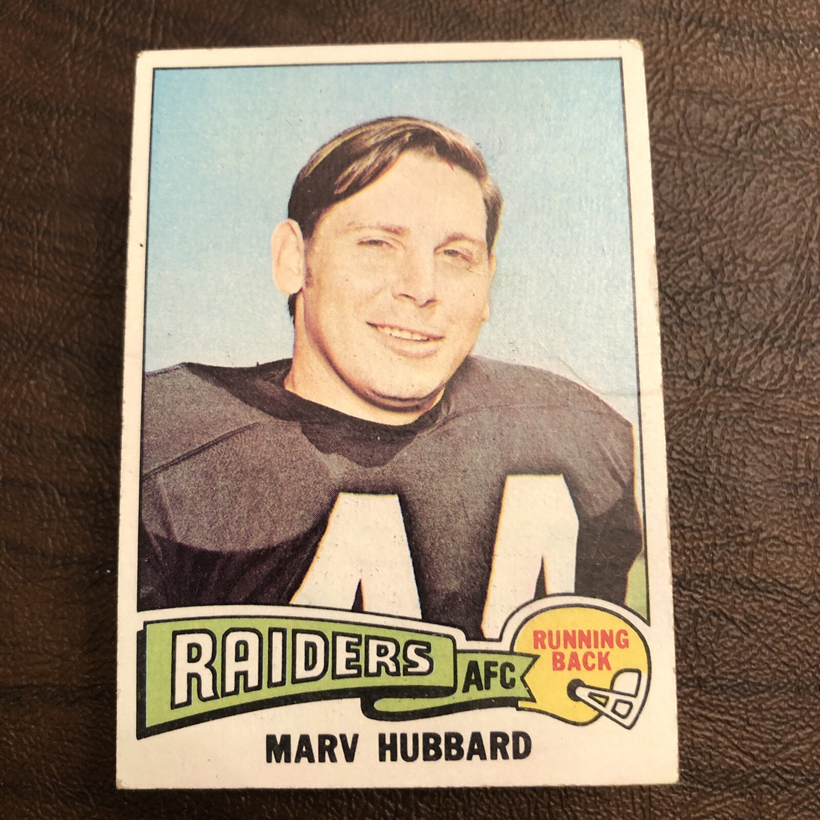 1975 TOPPS MARV HUBBARD #305 OAKLAND RAIDERS FOOTBALL CARD | eBay