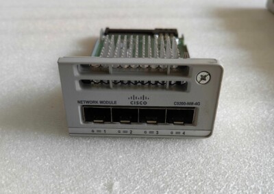 1x Cisco C9200-NM-4G Catalyst 9200 Series Network Module | Fedex P1 | eBay