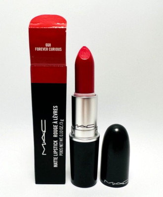 MAC Matte Lipstick - 668 FOREVER CURIOUS - 0.10oz./3g | eBay