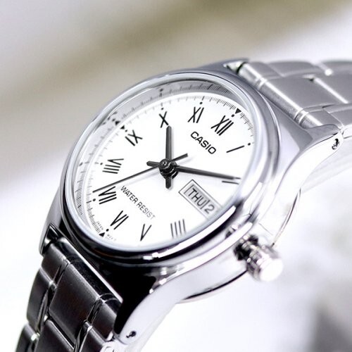 Casio Metal Band Women Analog Wrist Watch New Original LTP-V006D-7BDR ...