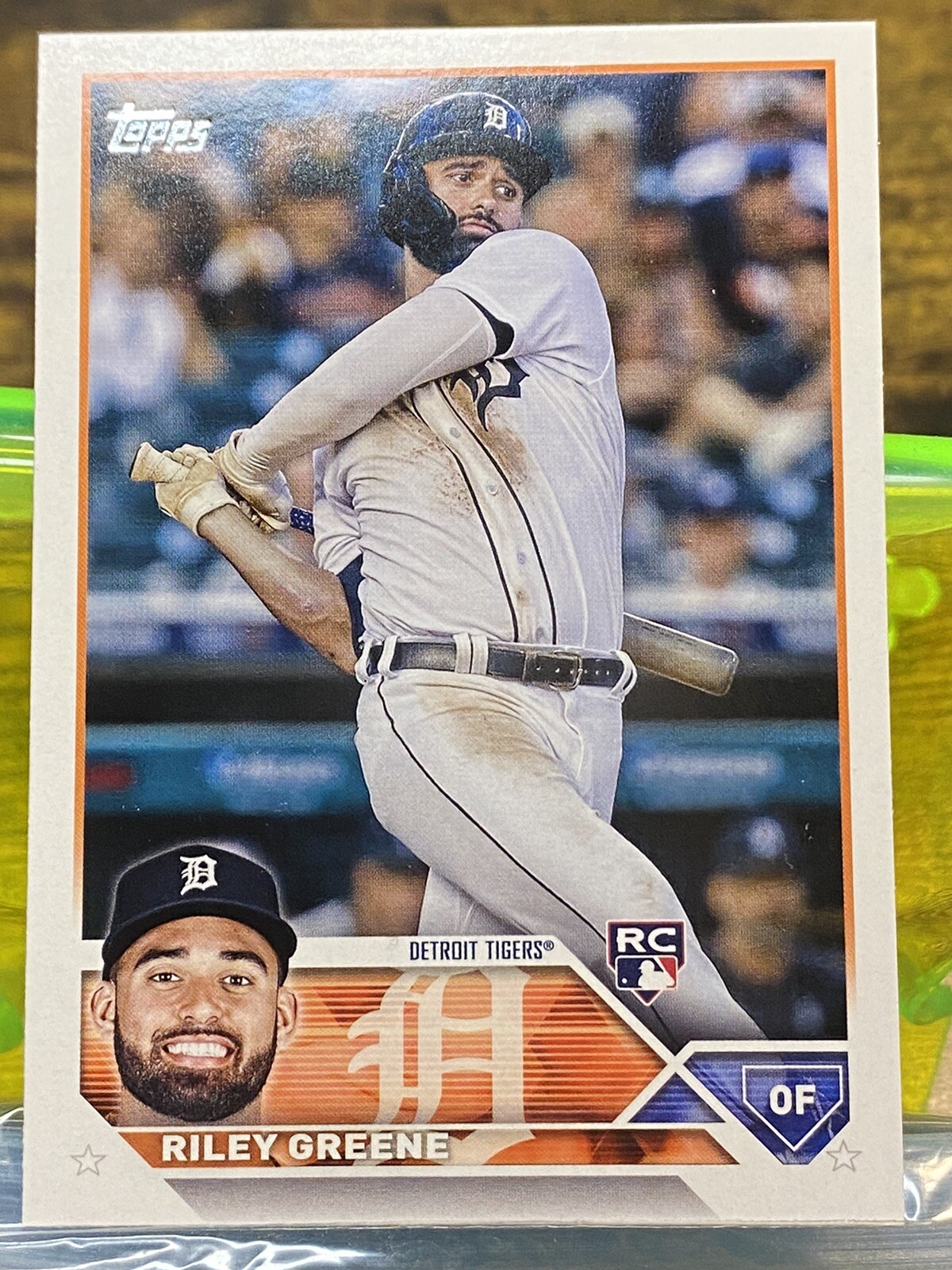 2023 Topps Series 1 Riley Greene Collector’s Box Companion Card Super ...