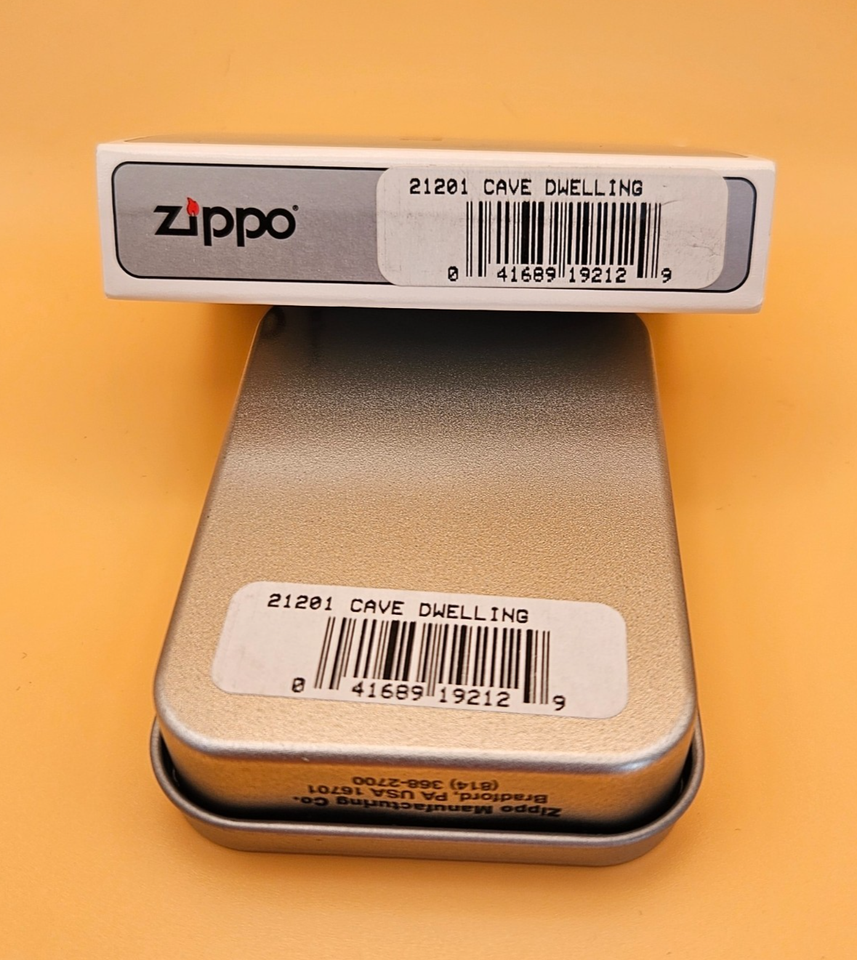 Zippo Lighter 2006 Choice Collection: Cave Dwelling, Black Ice Street ...