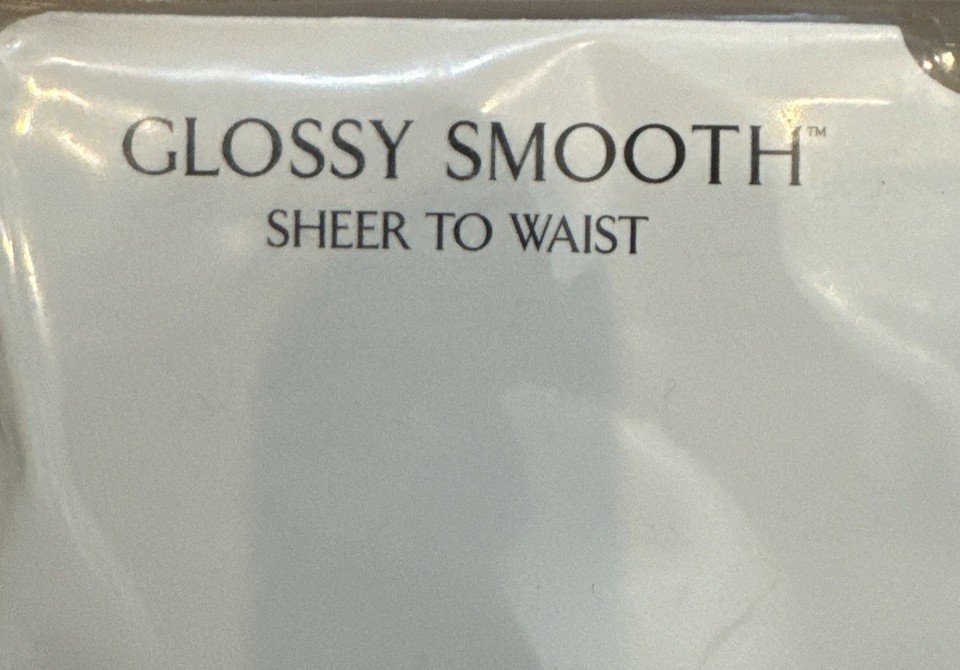 Victorias Secret Signature Gold Collection Glossy Smooth Pantyhose ...