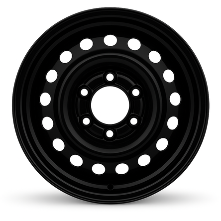 OEM Wheel For 2019-2024 Ford Ranger 16 Inch Powder-Coated Black Steel ...
