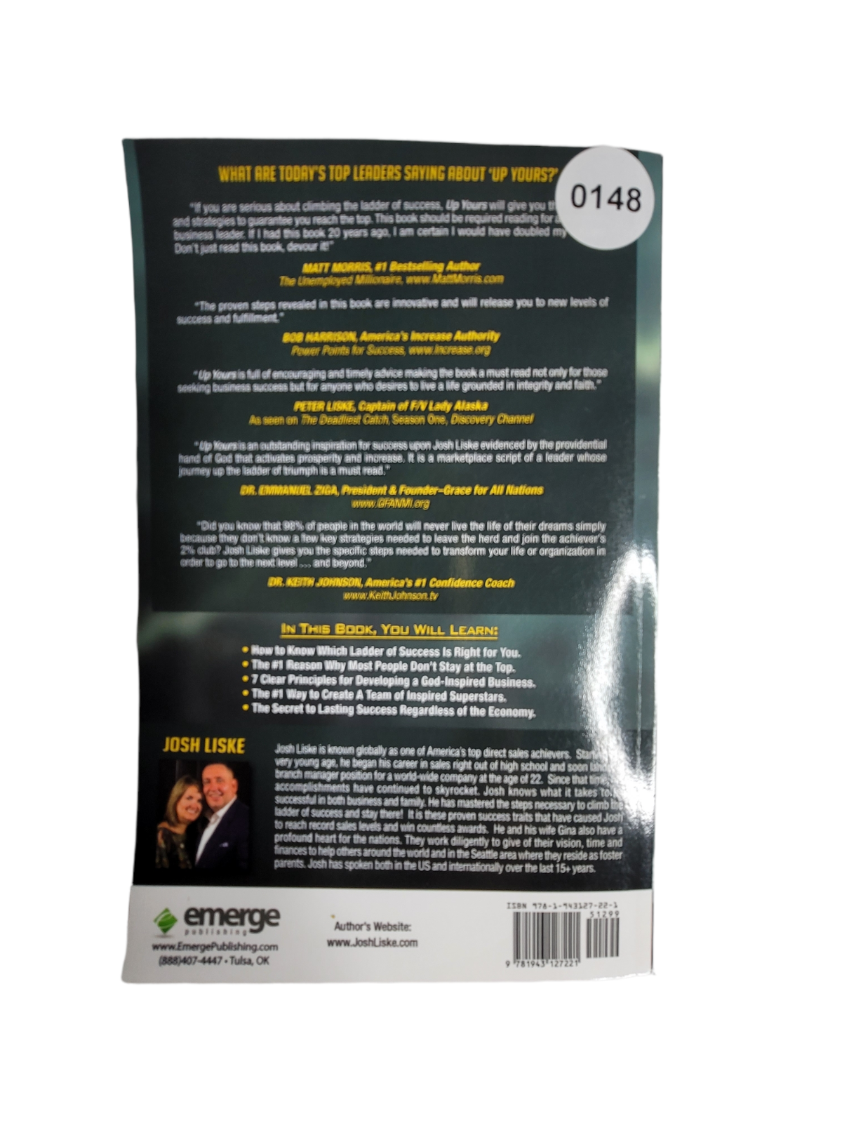 Up Yours : Finding and Climbing Your Ladder of Success by Josh Liske ...