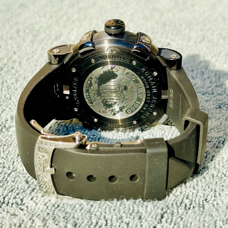 Romain Jerome Moon Dust Watch DNA Series - Black Mood Ochre - 63 out of ...