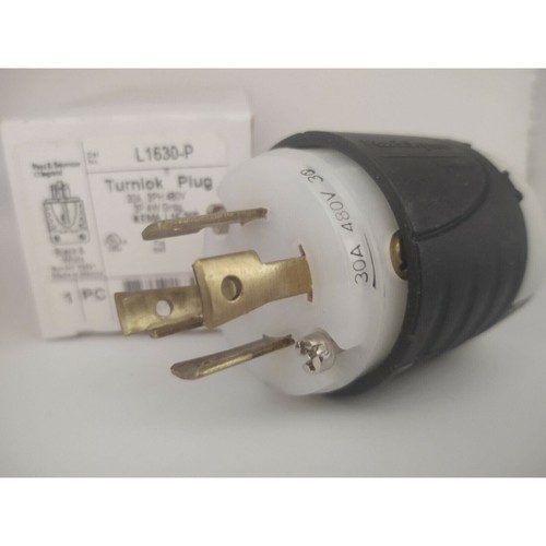 Pass & Seymour Legrand L1630-P Turnlok Plug 30A 3PH 480V 3P 4 Wire | eBay