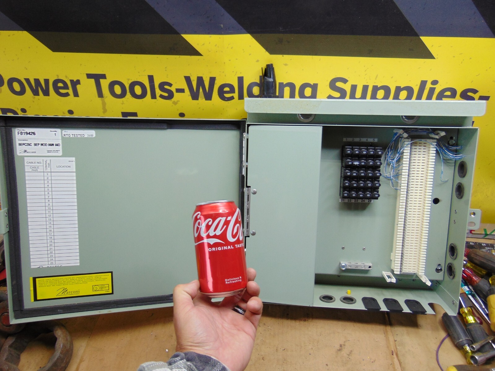 Marconi Communications F019426 Demarcation Box | eBay