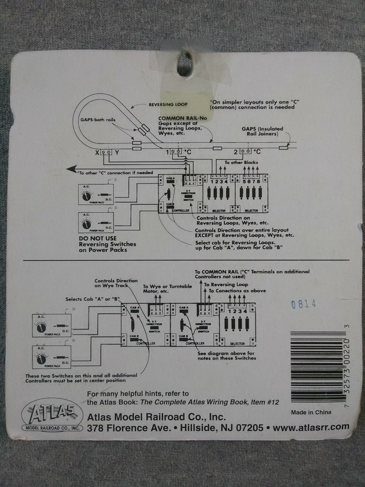 Atlas HO Scale Controller #220 ~ TS | eBay