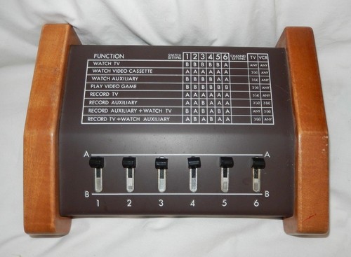 Vintage Video Master Selector Control System | eBay